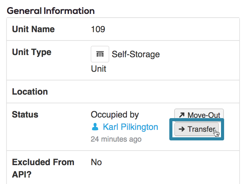Unit Transfers – storEDGE