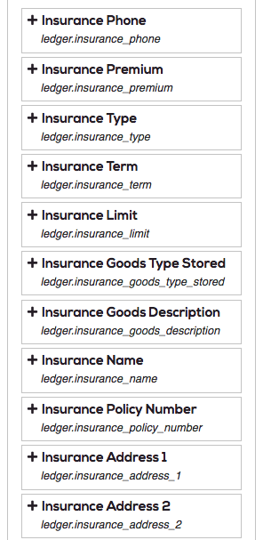 Insurance Settings – storEDGE