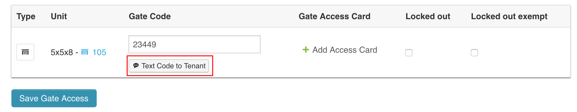 Tenant Profile – Storable EDGE Help Center
