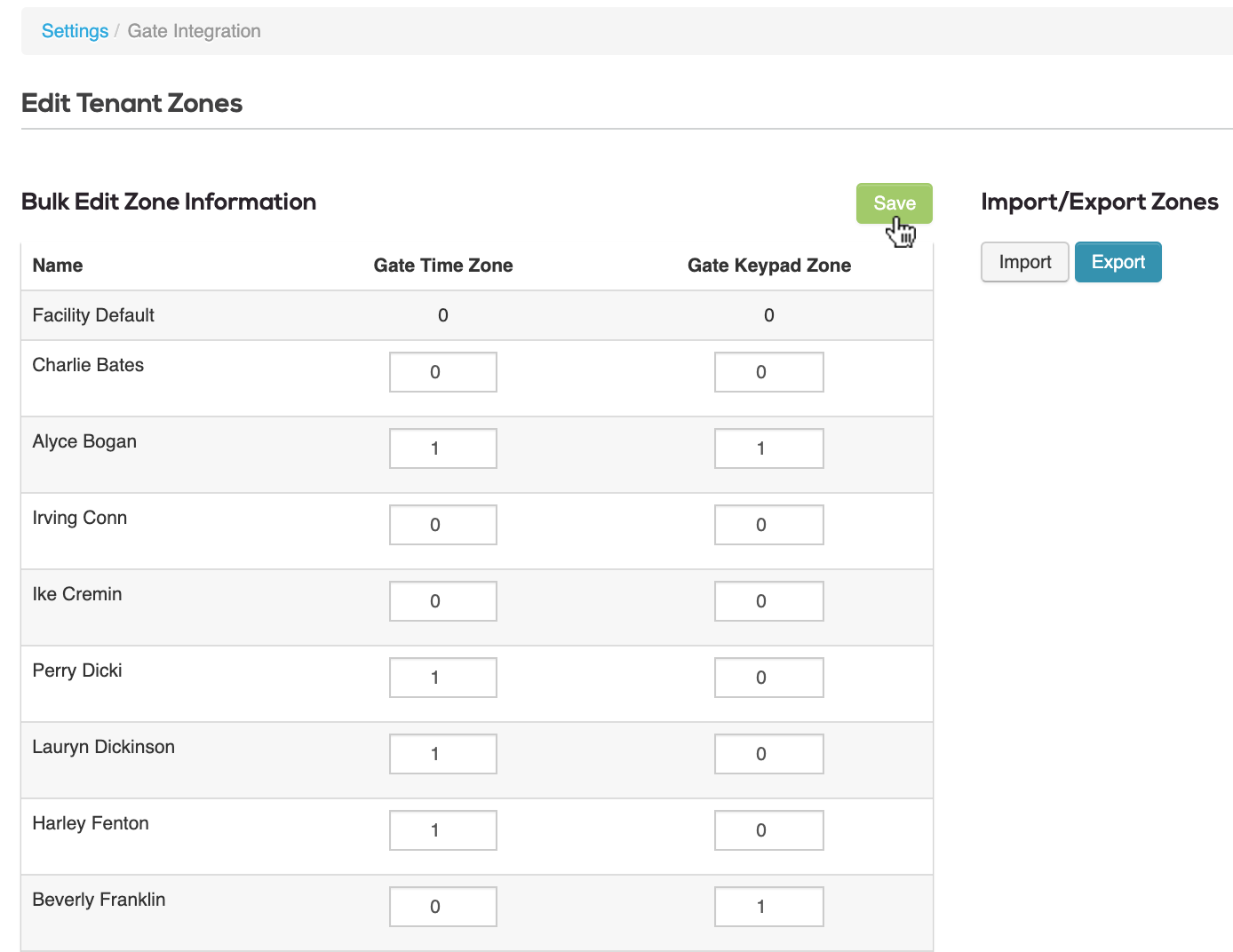 Gate Integration – storEDGE