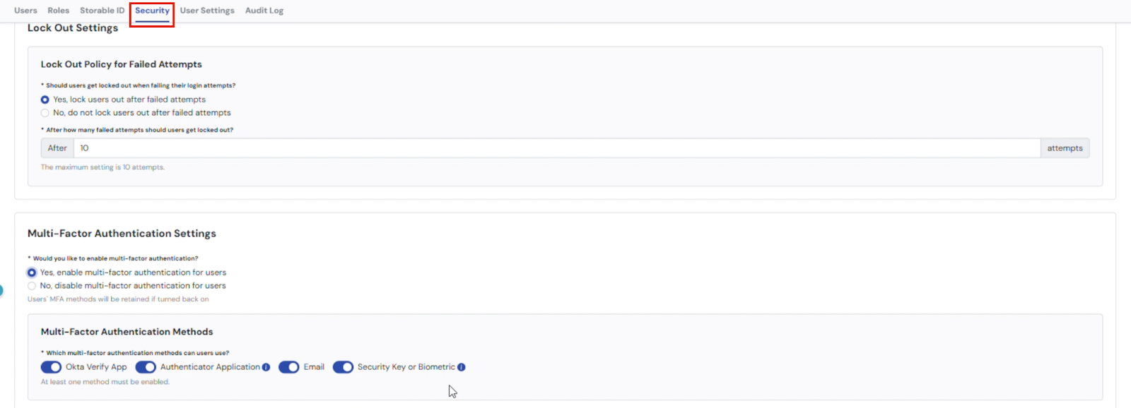 Storable ID: User management – Storable EDGE Help Center