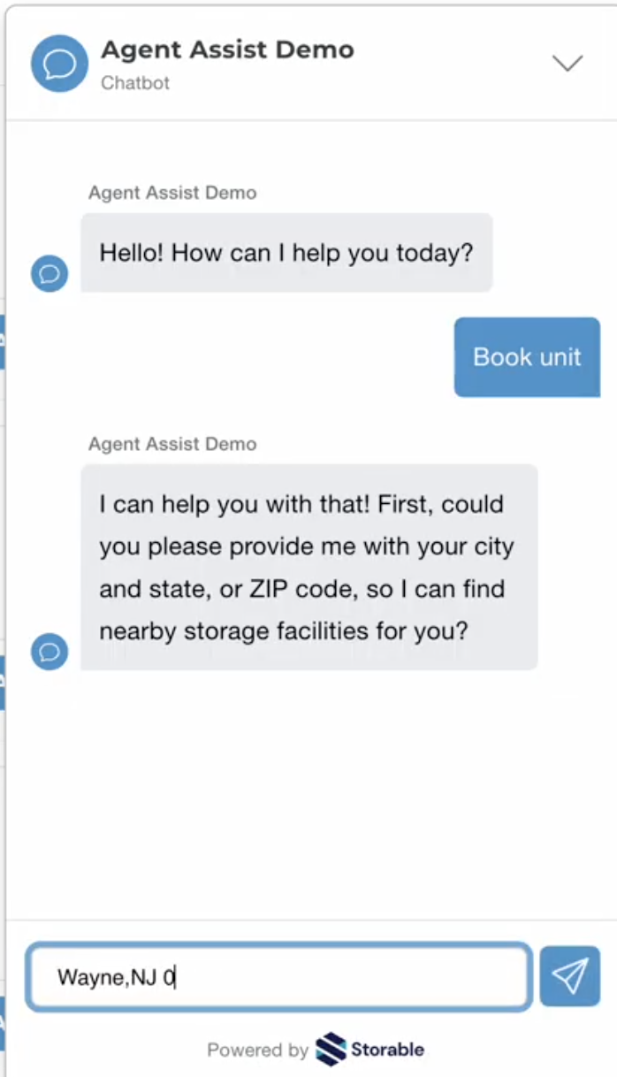 Agent Assist – Storable EDGE Help Center