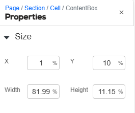 Modifying Layout and Element properties – Storable EDGE Help Center