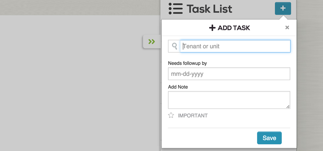 The Task List – Storable EDGE Help Center